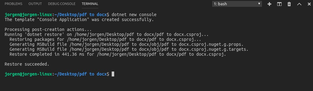 Using PDF Vision .Net in Linux
